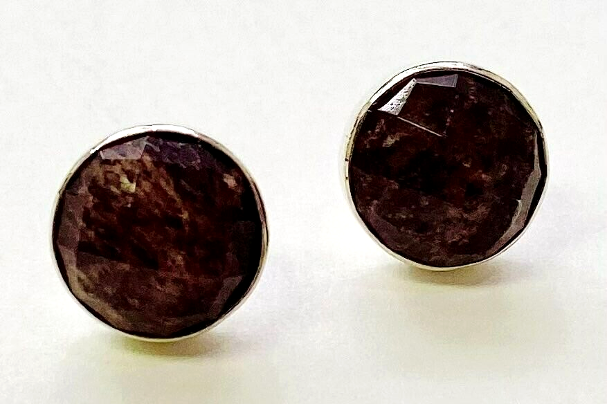 HSN Jay King Sterling Silver Round Strawberry Quartz Stud Earrings | eBay