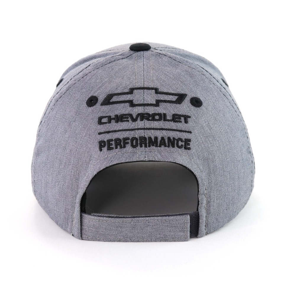 Chevrolet Performance Bowtie Baseball Hat Ball Cap Gray Embroidered ...