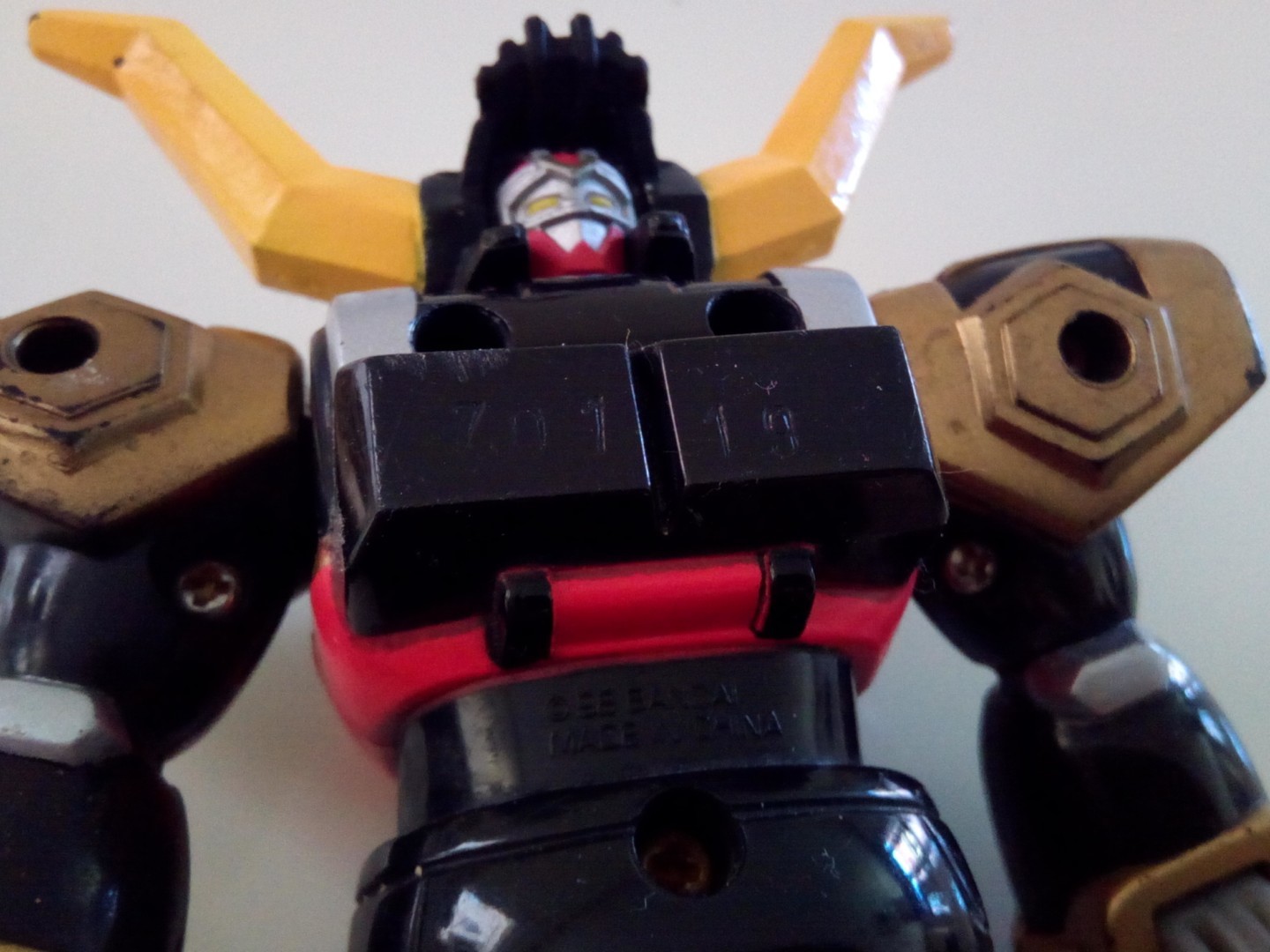 Figurine POWER RANGERS 1998 BANDAI Lost Galaxy DEFENDER torozord ...