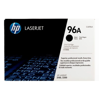 Lot of 2 NEW HP 96A (C4096A) Black Original LaserJet Toner Cartridge | eBay
