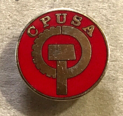 USA CPUSA Pinback Lapel American COMMUNIST PARTY! | eBay