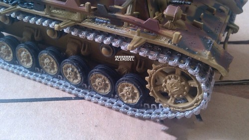 1/32 German Panzer III/IV Tank Lead-tin Alloy Workable Track Links w ...