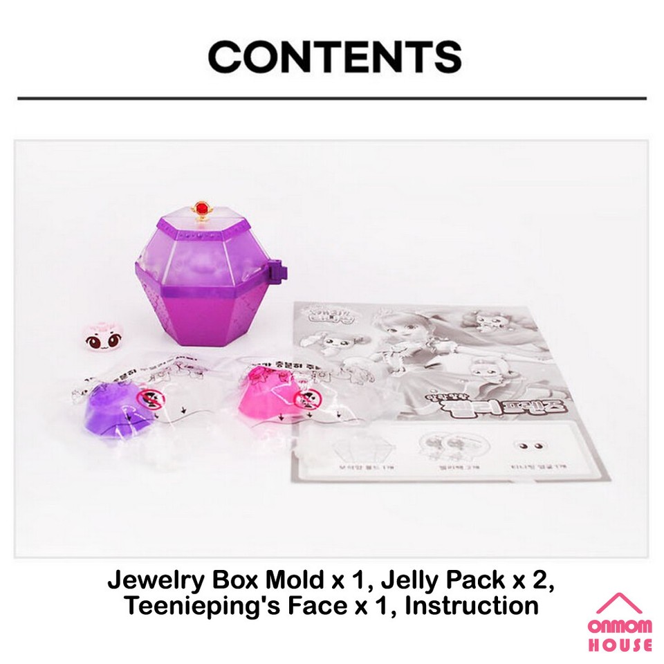 Catch Teenieping Soft Jelly 4 Characters Friends Jelly Figure DIY Kit ...