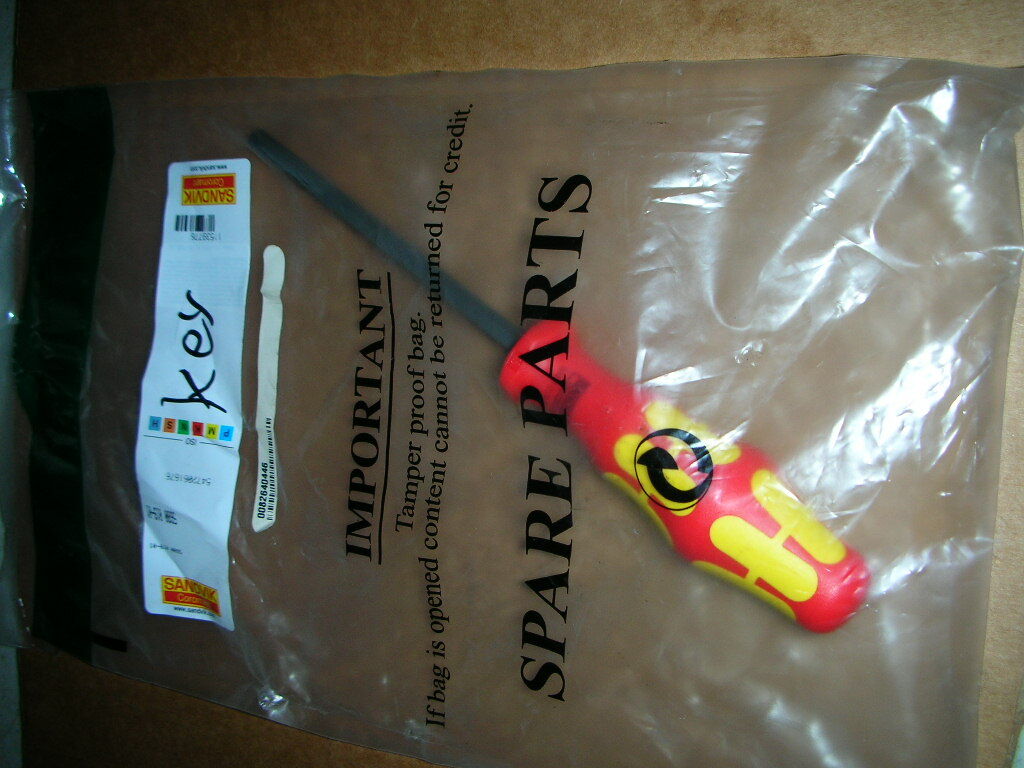 SANDVIK COROMANT 5764015, 5680 019-01 Hex Driver Key for Indexable ...