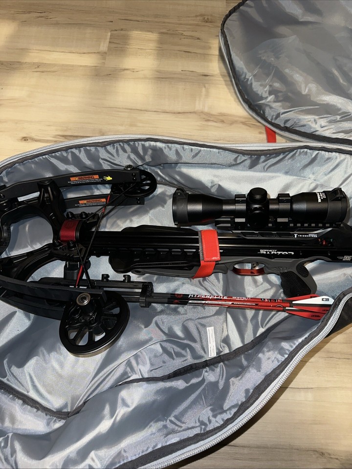 Barnett Hyper Raptor 410 FPS Compact 32.5" Crossbow Package w/ Scope ...
