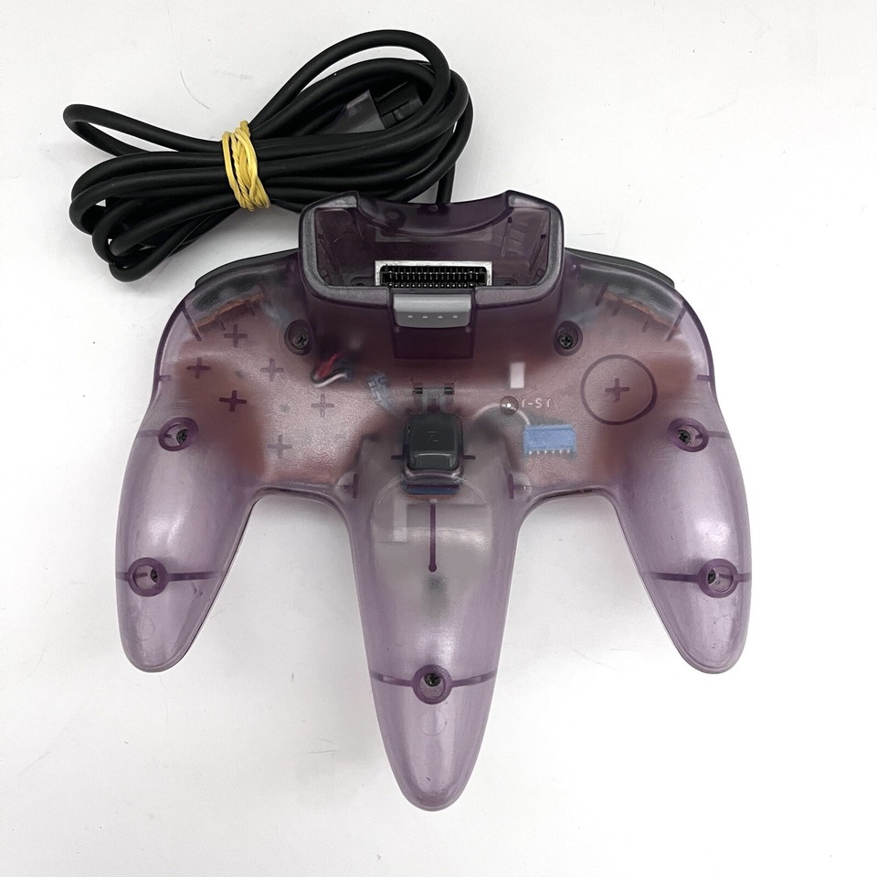 Official Nintendo 64 Atomic Purple Funtastic N64 Controller - TESTED | eBay
