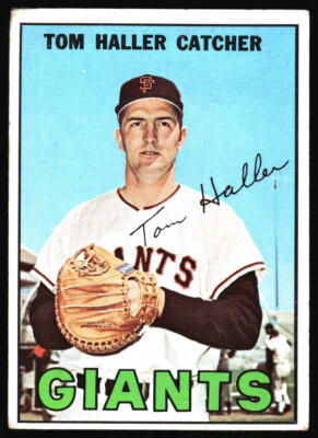 1967 Topps Tom Haller #65 San Francisco Giants | eBay