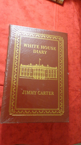 SEALED PRESIDENT JIMMY CARTER SIGNED WHITE HOUSE DIARY EASTON PRESS ...