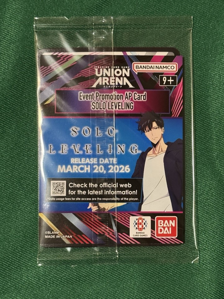 Solo Leveling Union Arena NYCC 2025 Action Point Promo 2000LE | eBay