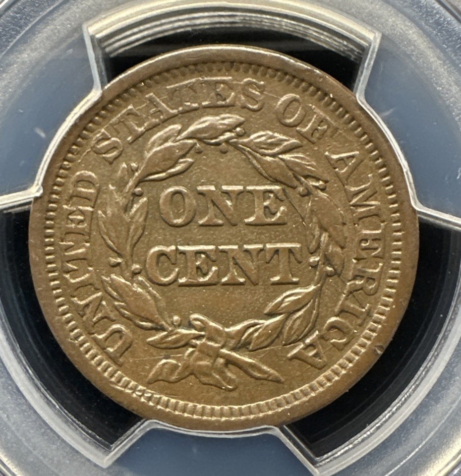 1849 Braided Hair Large Cent PCGS XF45 Beautiful Coin !! | eBay