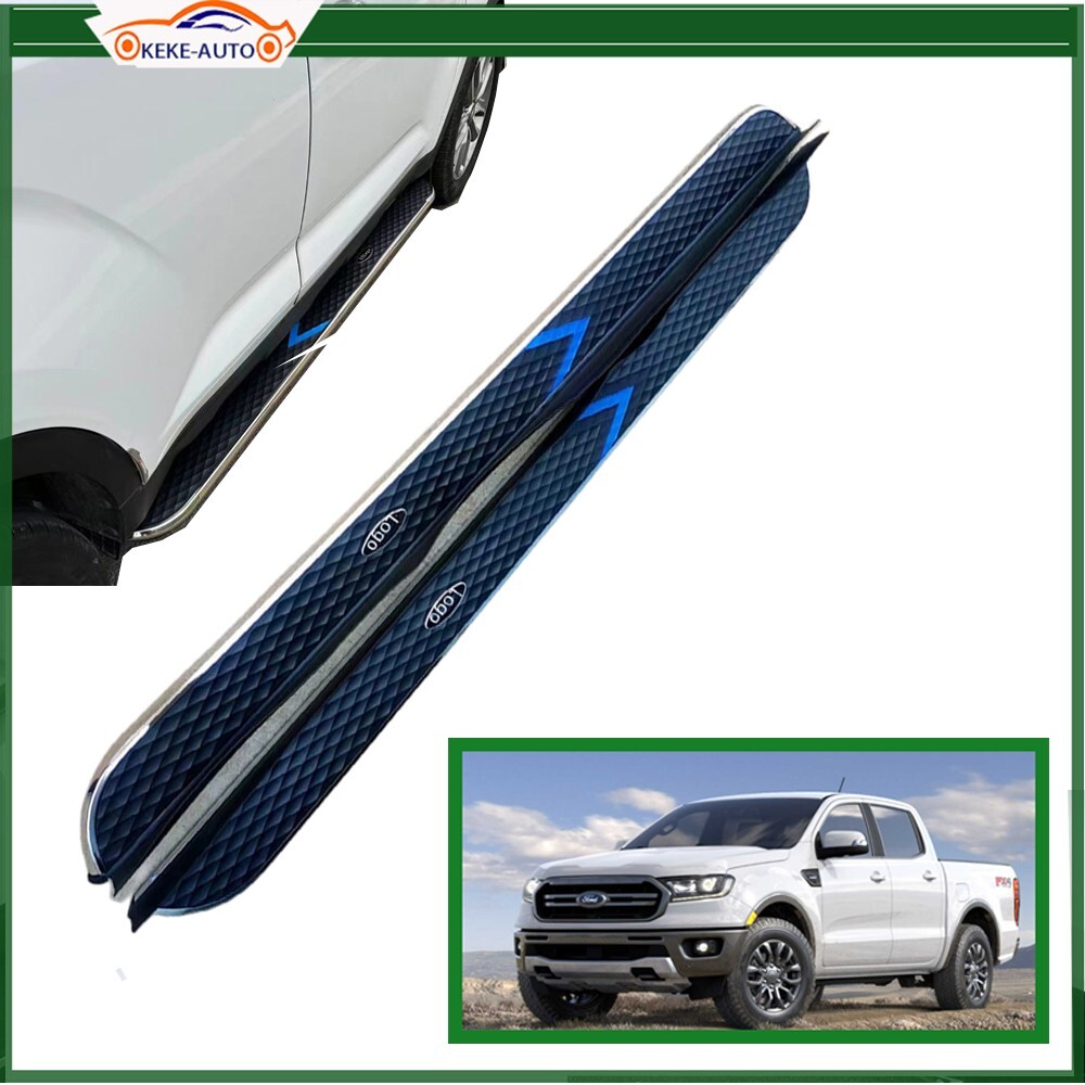 Fit For Ford Ranger T6 P703 RA 2023 2024 Running Board Side Steps Pedal ...
