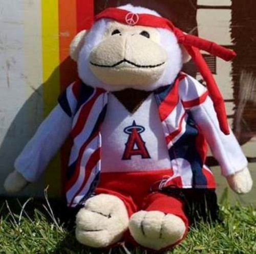 LA Angels '70s Groovy Rally Monkey 7/15/16 SGA Sponsored By Jack In The ...