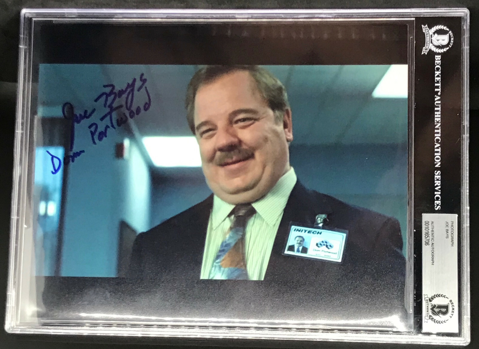JOE BAYS OFFICE SPACE "DOM" INSCRIPTION AUTOGRAPHED SIGNED PHOTO ...