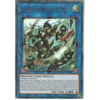 DUOV-EN003 Alien Shocktrooper M-Frame : 1st Edition : Ultra Rare Card ...