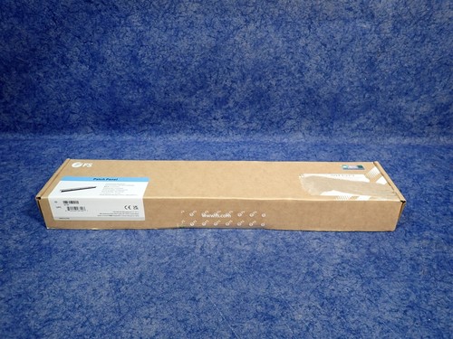 FS 69180 Cat6 Unshielded Coupler Patch Panel 24-Port 1U Cable ...