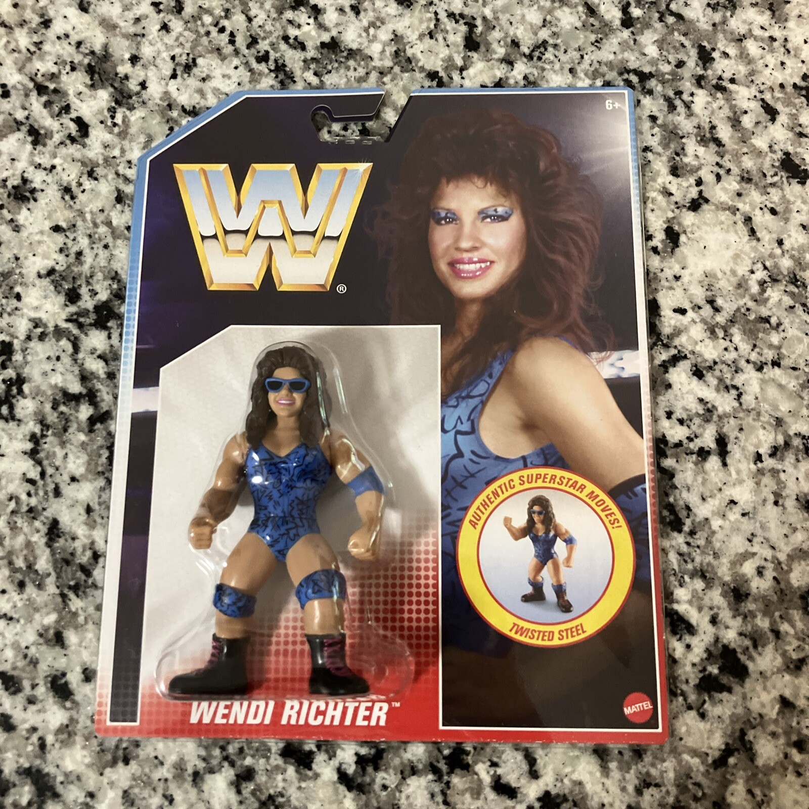 WWE - Mattel Creations Retro WENDI RICHTER - Wrestlemania 1- WWF Hasbro ...