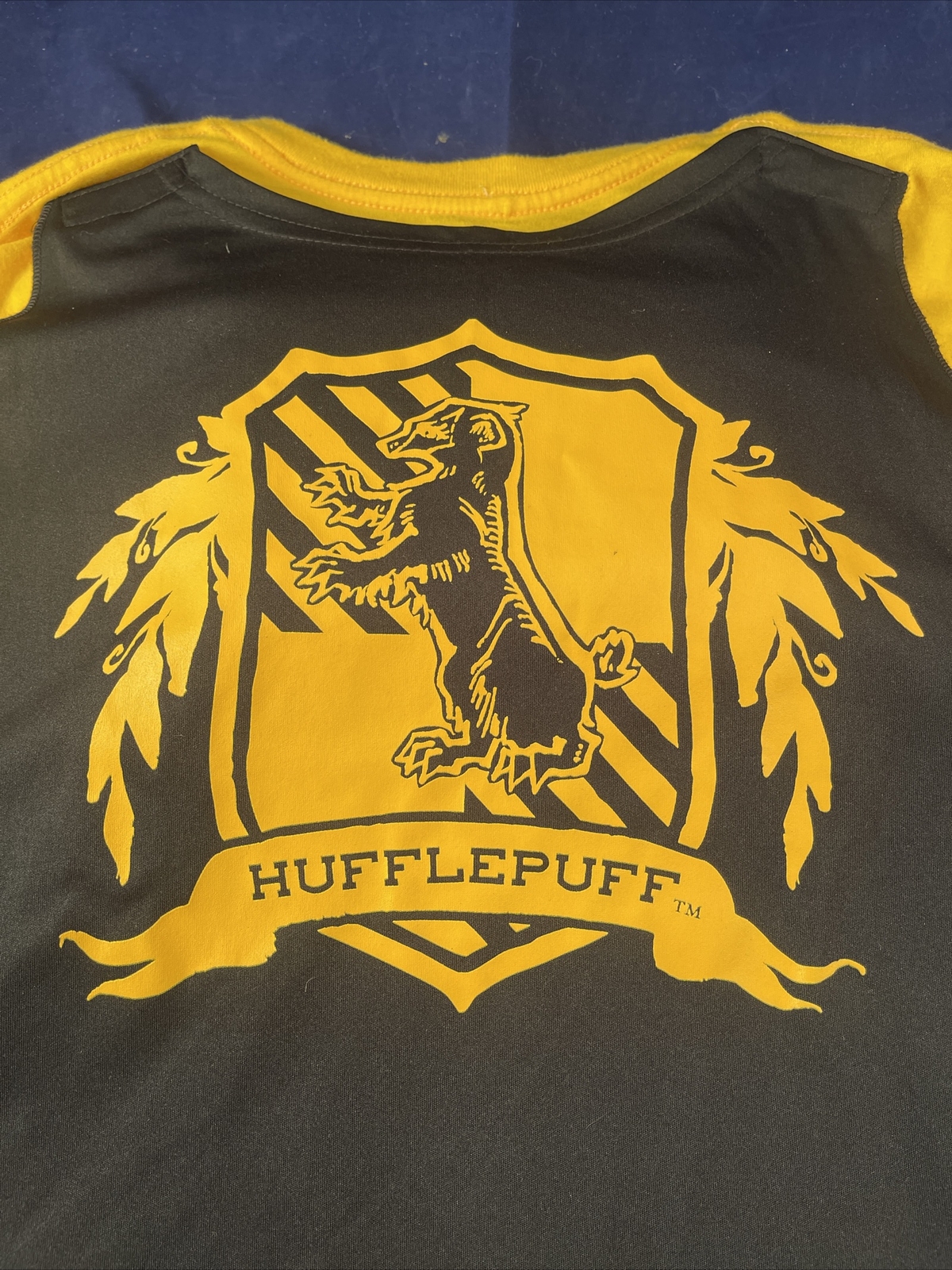 HARRY POTTER HufflePuff Quidditch Shirt (with Detacha… - Gem