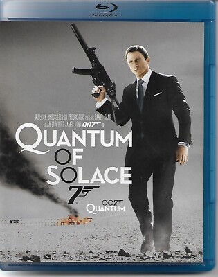 JAMES BOND 007 Quantum of Solace Blu-ray Disc, 2008 DANIEL CRAIG DISCS ...