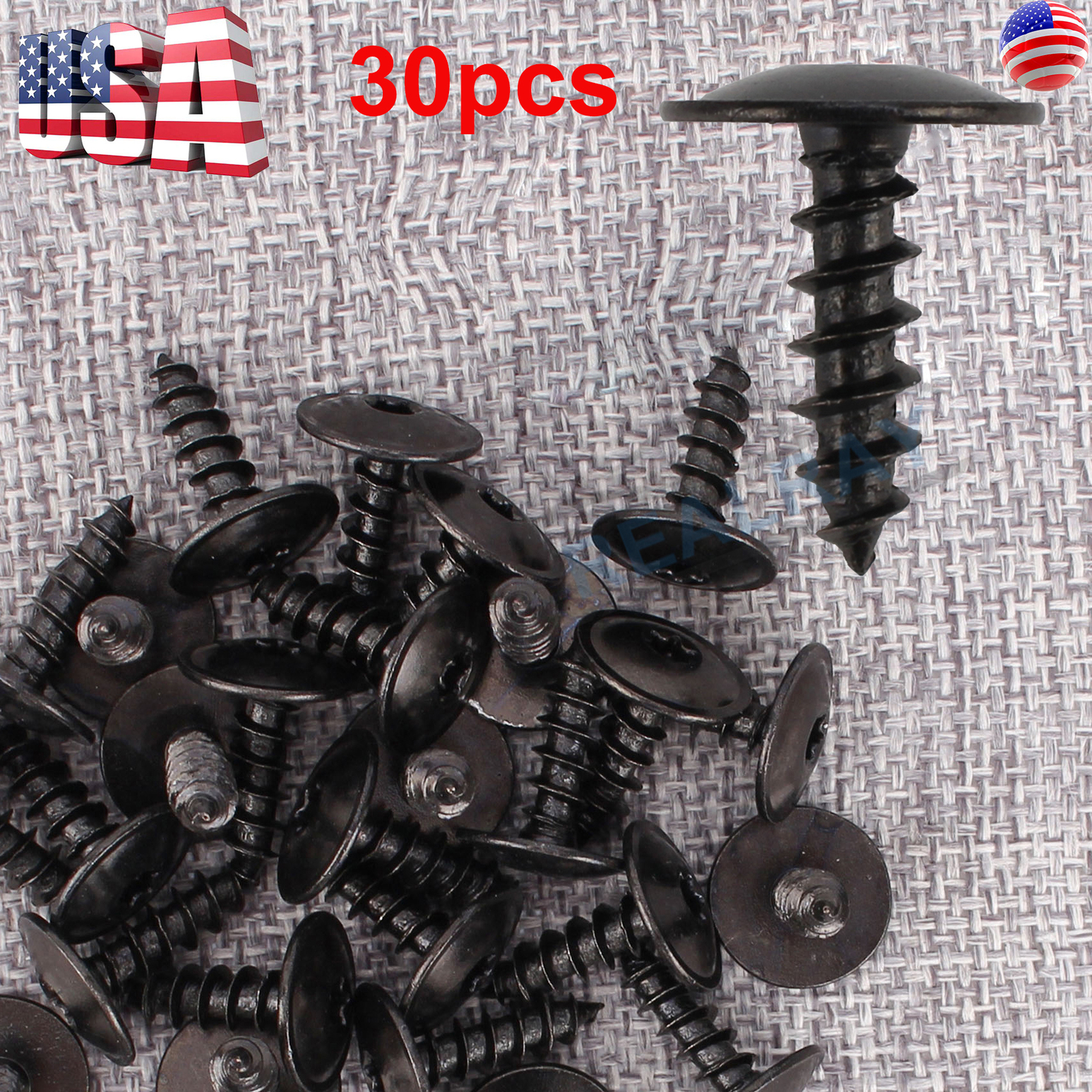 30pcs Fit VW Audi Fender Liner Self Tapping T20 Torx Screw N90974701 ...