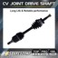 1 x LH CV Joint Drive Shaft for Nissan Pulsar N13 EXA Premium Quality ...