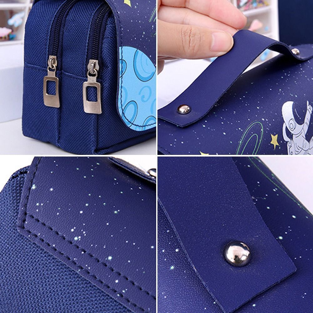 Space Astronaut Large Capacity Storage Bag Pen Pouch Stationery Case ...