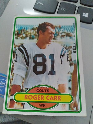 1980 Roger Carr Topps Trading Card | eBay
