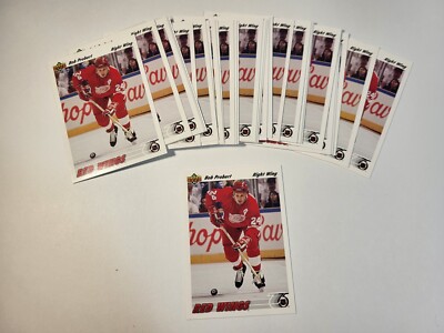 (30) 1991-92 Upper Deck Bob Probert Hockey Cards #239 NM-Mint | eBay