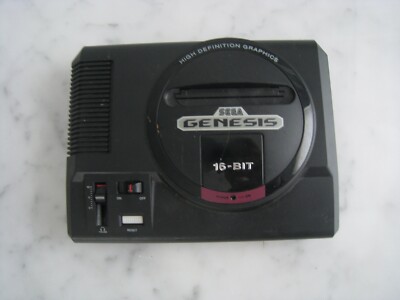 Sega Genesis Console 16-Bit - MK-16000 - Tested Works. No controller or ...