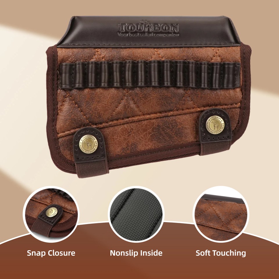 Tourbon Hunting Rifle Cheek Rest Riser .22cal Ammo Holder-fit Henry ...