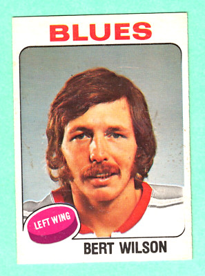 (1) BERT WILSON 1975-76 O-PEE-CHEE # 338 RANGERS EX/EX+ CARD (I2494) | eBay