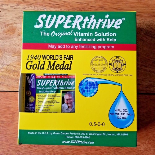 Superthrive 4 oz. Original Vitamin Solution with Kelp Hydroponics Fertilizer NEW 72532000148| eBay