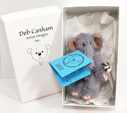 Deb Canham Isaac Elephant, Mouse, Limited Edition, Jointed *RARE & NEW ...