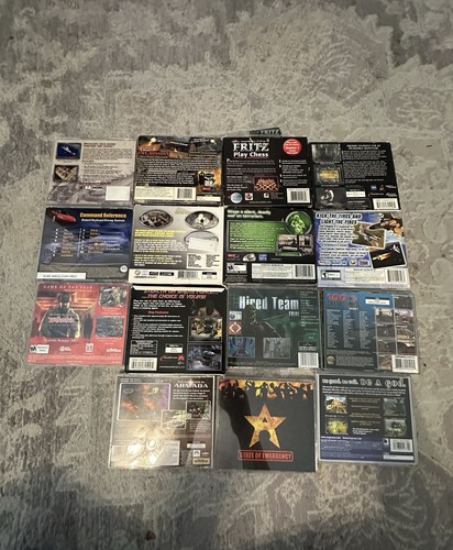 Vintage PC Game Lot of 15 Computer CD-ROM | eBay