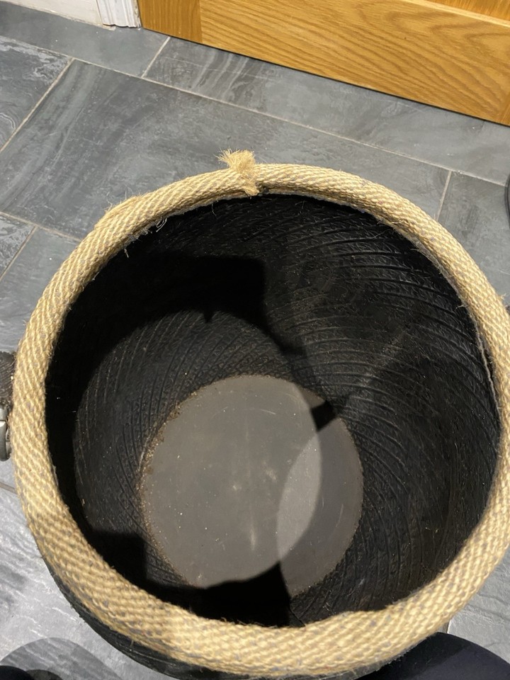 Large Plant Pot (Recycled Rubber Tyre) Indoor . Great Condition | eBay UK