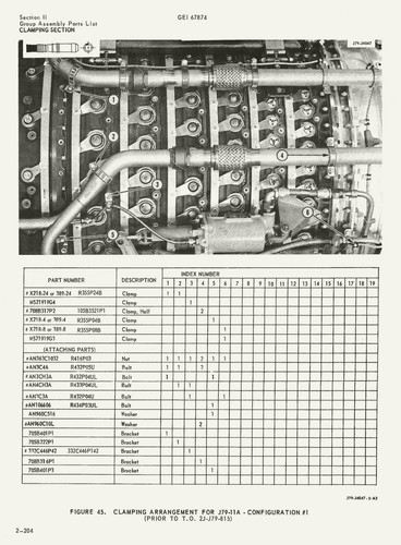 GENERAL ELECTRIC J79-11A / ILL. PARTS BREAKDOWN ( F-104G ). DOWNLOAD or DVD | eBay