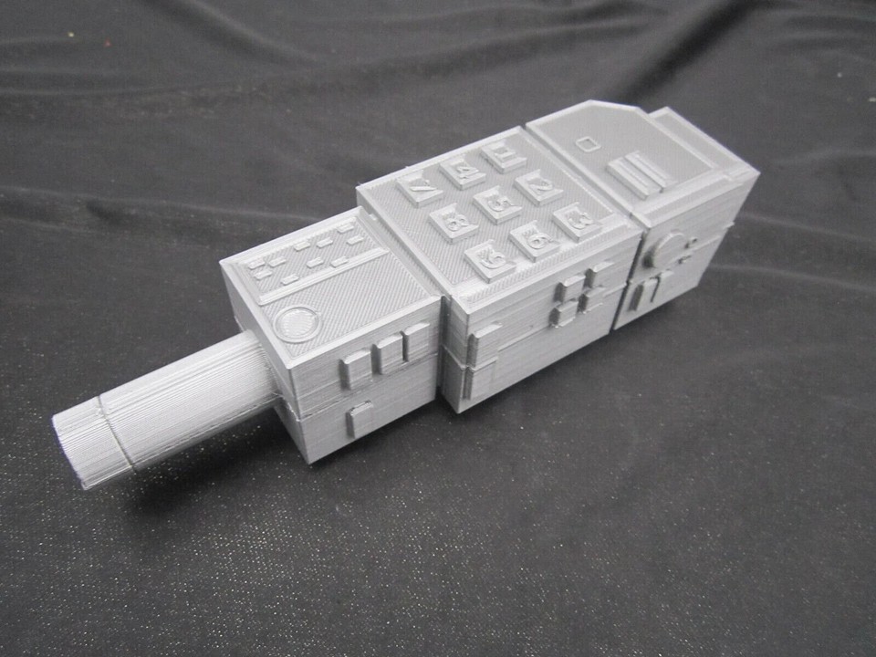 Space 1999 Commlock and Stun Blaster Laser Prop Kit (1:1 Scale) Cosplay ...