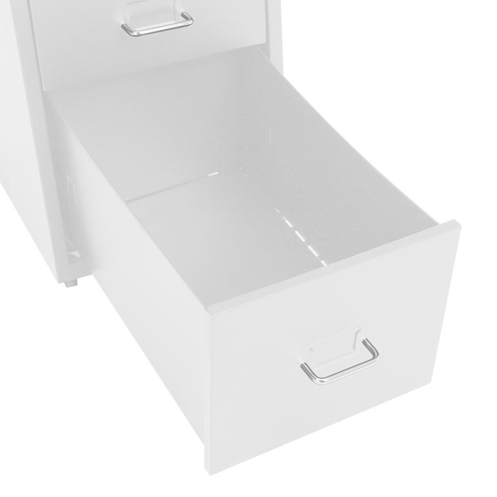 Under Desk Drawers Filing Cabinet Office Home Metal Steel Storage ...