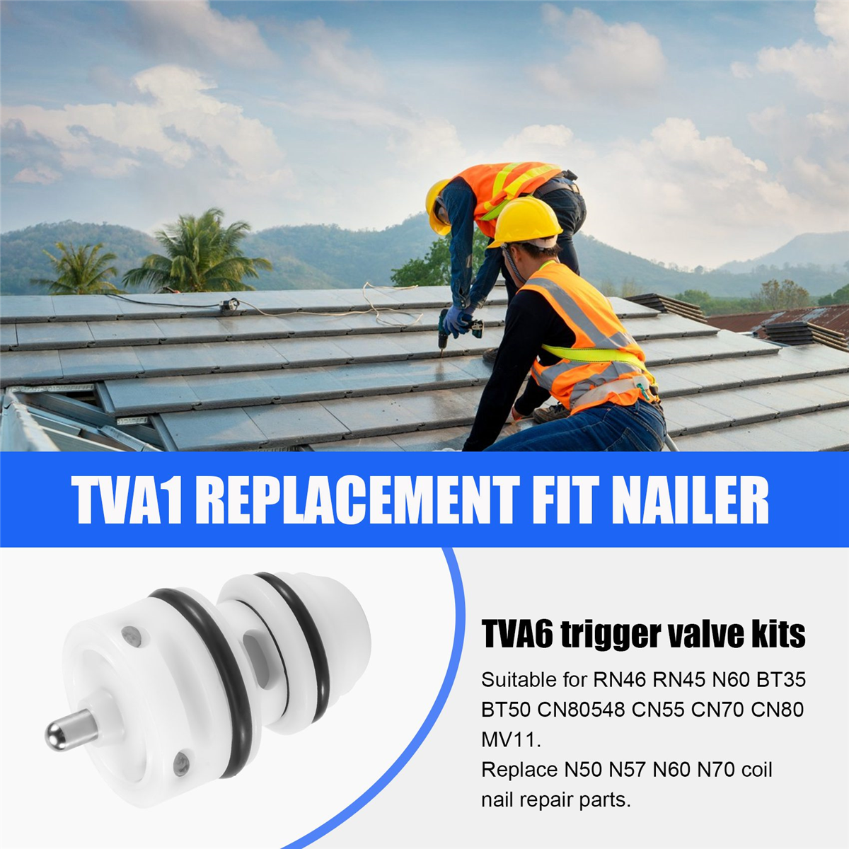 TVA6 Trigger Kit TVA1 Replacement Fit Nailer RN46 RN45 N60 BT35 ...