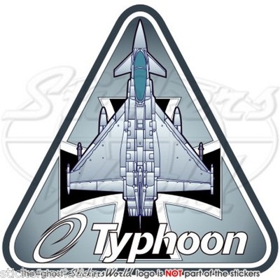 Eurofighter EF2000 TYPHOON Deutsche Luftwaffe DEUTSCHLAND Sticker ...