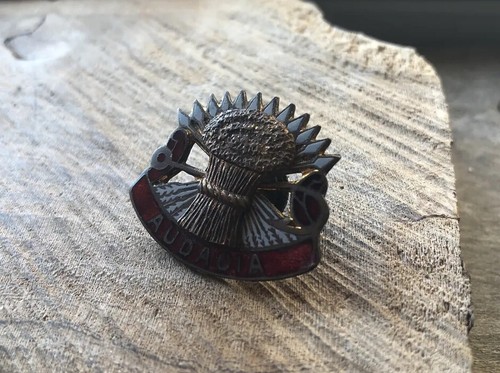 Pre-WWII 4th ADA Air Defense Artillery Regiment Audacia DI Unit Pin by ...