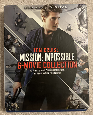 Mission: Impossible 6 Movie Collection Blu-ray DVD Widescreen ...
