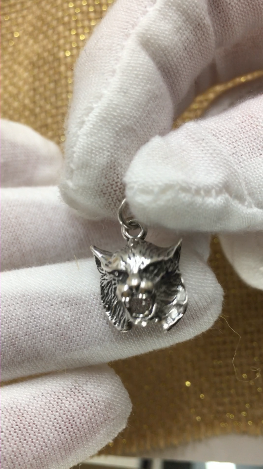 Sterling Silver Bobcat Wildcat Lynx Head Charm or Pendant | eBay