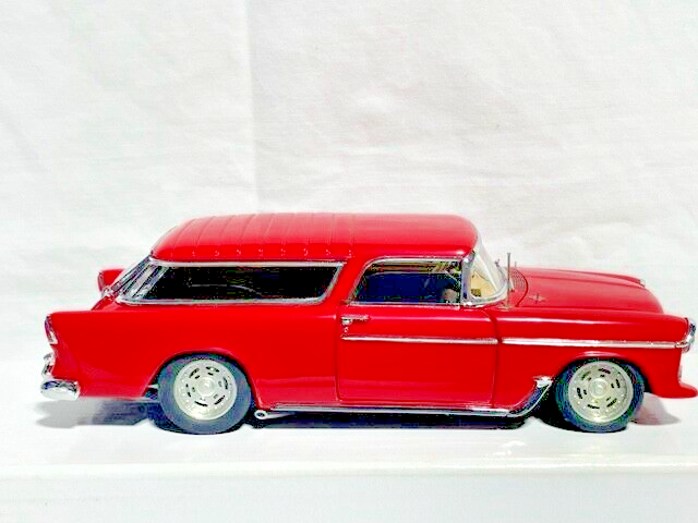 Danbury Mint 1955 Chevrolet Nomad Street Machine Wagon, Red, Original ...