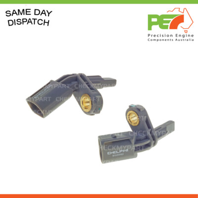 2x OEM RR LH & RH Wheel Speed Sensors For Volkswagen Passat B7 2.0L ...