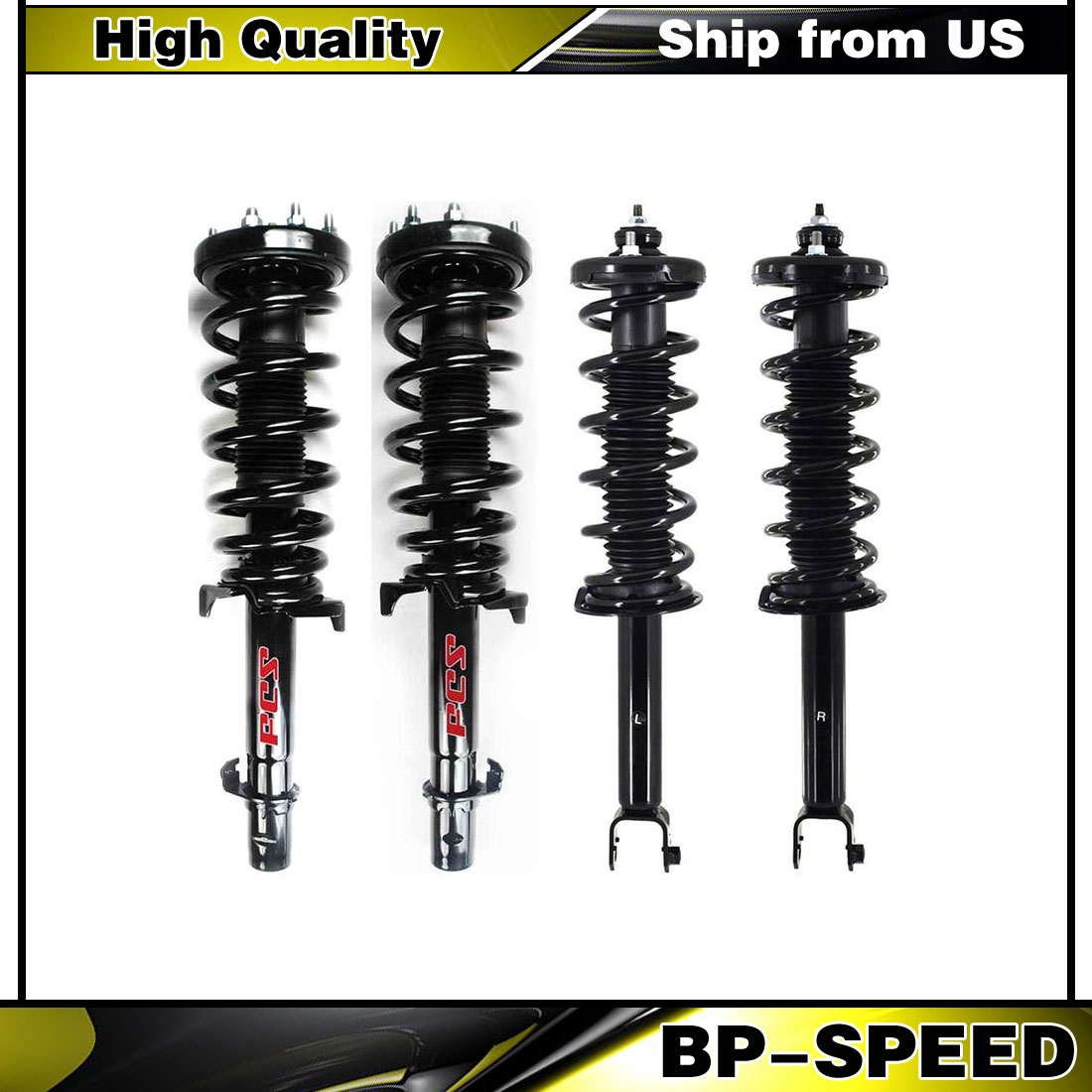 New OE Front & Rear Strut Assembly For 2009-2014 Acura TL AWD | eBay