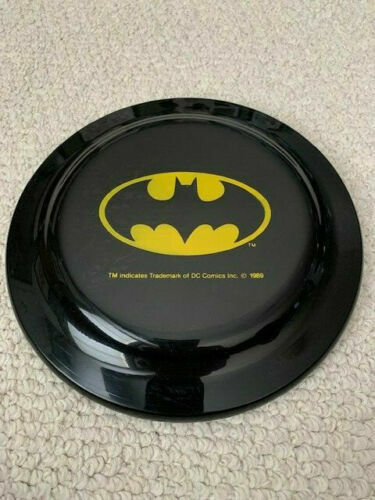 BATMAN VINTAGE BLACK FRISBEE FROM 1989 NICE CONDITION AWESOME+RARE | eBay