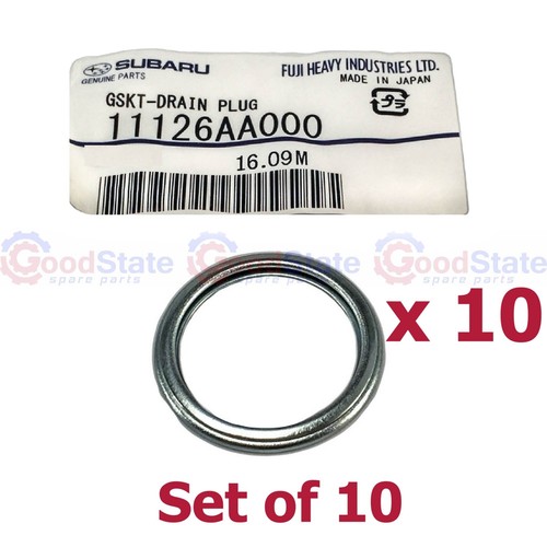 GENUINE Subaru Impreza WRX Impreza BRZ Oil Sump Pan Drain Plug Crush ...