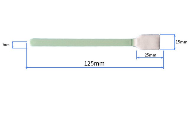 100pcs Cleaning Swabs Swab Sponge Stick for Solvent Format Inkjet ...