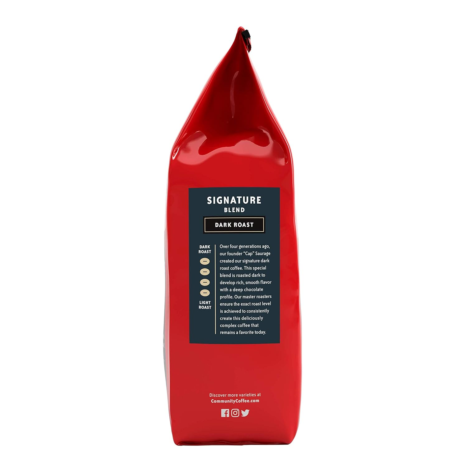 Community Coffee Signature Blend 32 Ounce, Dark Roast Ground Coffee, 32 ...