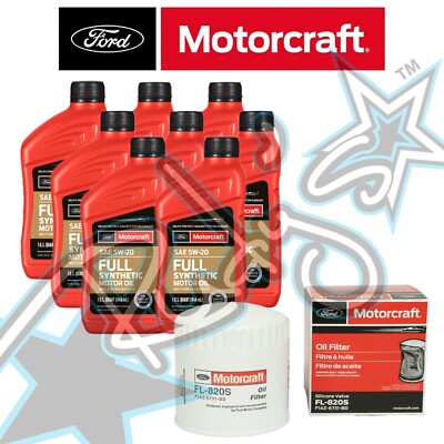 Motorcraft 5W-20 Full Synthetic Oil Change Kit For 2020+ Ford Super ...
